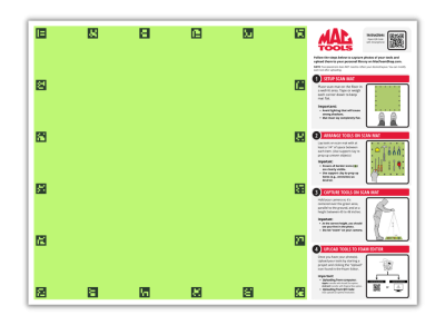 Reusable Scan Mat Kit | Mac Tools Foam Shop | macfoamshop.com